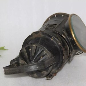 Vintage Iron Railway Lamp, Hand Crafted Train Light Lantern Xo Finished ...