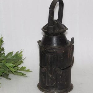 Vintage Iron Railway Lamp, Hand Crafted Train Light Lantern Xo Finished ...