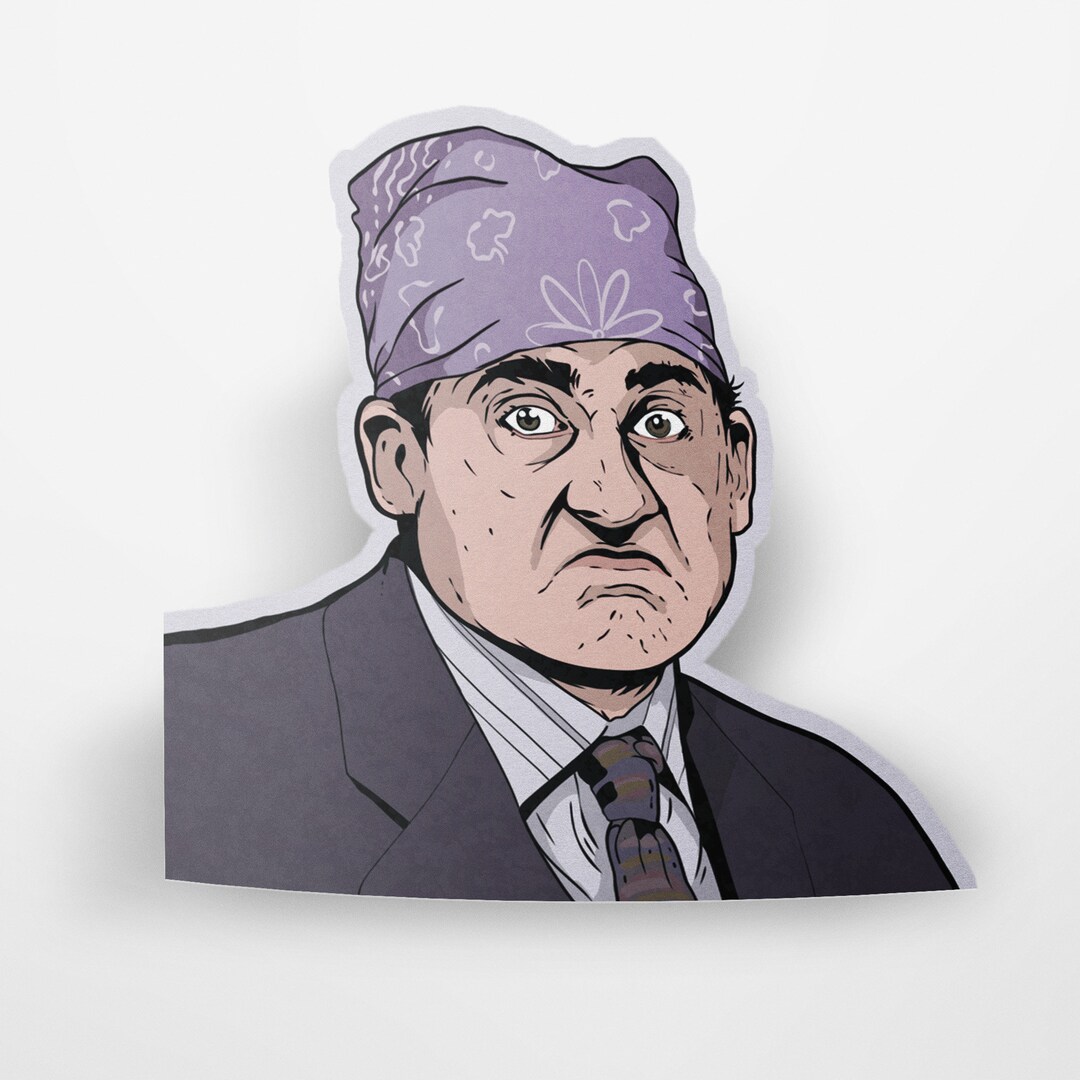 Prison Michael Scott the Office Vinyl Sticker // the Office US - Etsy ...