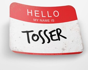 Hello My Name is Badge - Etsy UK