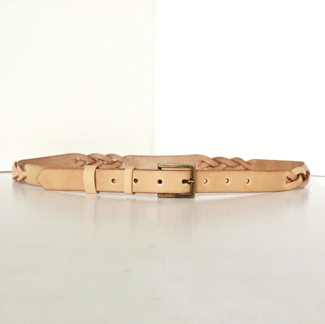 Skinny Leather Belt for Dress, Birthday Gift for Mom From Daughter ...