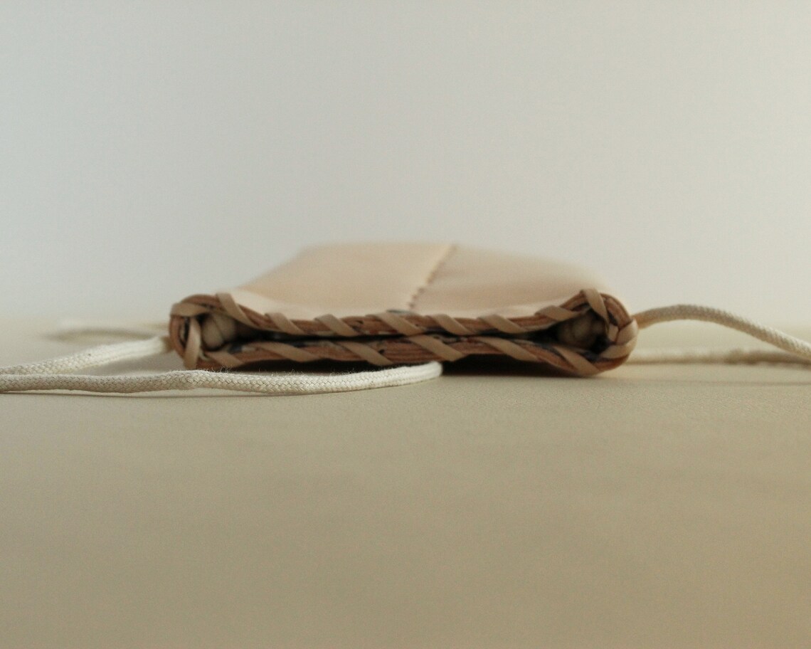 Leather Cell Phone Bag Drawstring Pouch Phone Iphone Bag - Etsy