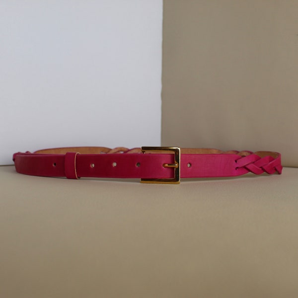 Pink Belt - Etsy