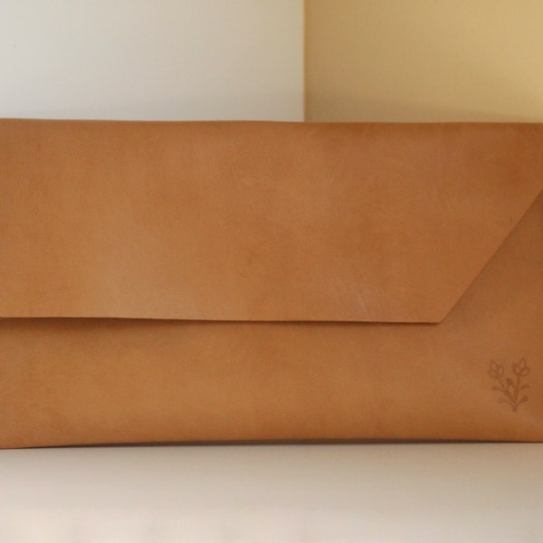 Leather Envelope Document Holder - Etsy