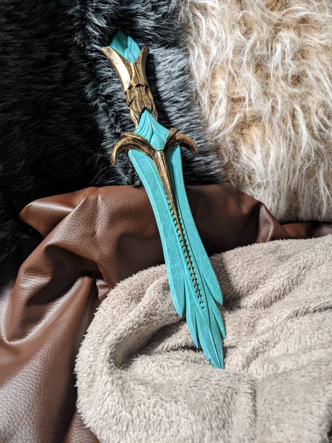 Handmade Glass Dagger Prop From Elder Scrolls V Skyrim 3D - Etsy