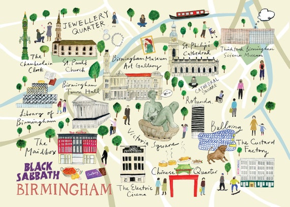 Birmingham England Map Exploring The UK's Cities | KS2 Geography