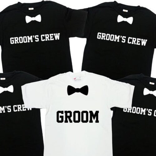 Groom Shirt Groomsmen T Shirt Bachelor Party Tees Stag Party Etsy