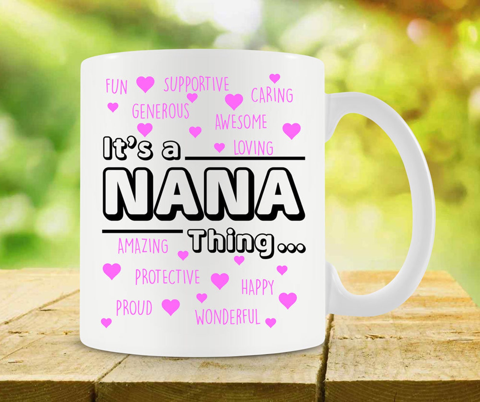 Grandma Mug Nana Ts For Grandmothers Grandma Coffee Mug Etsy