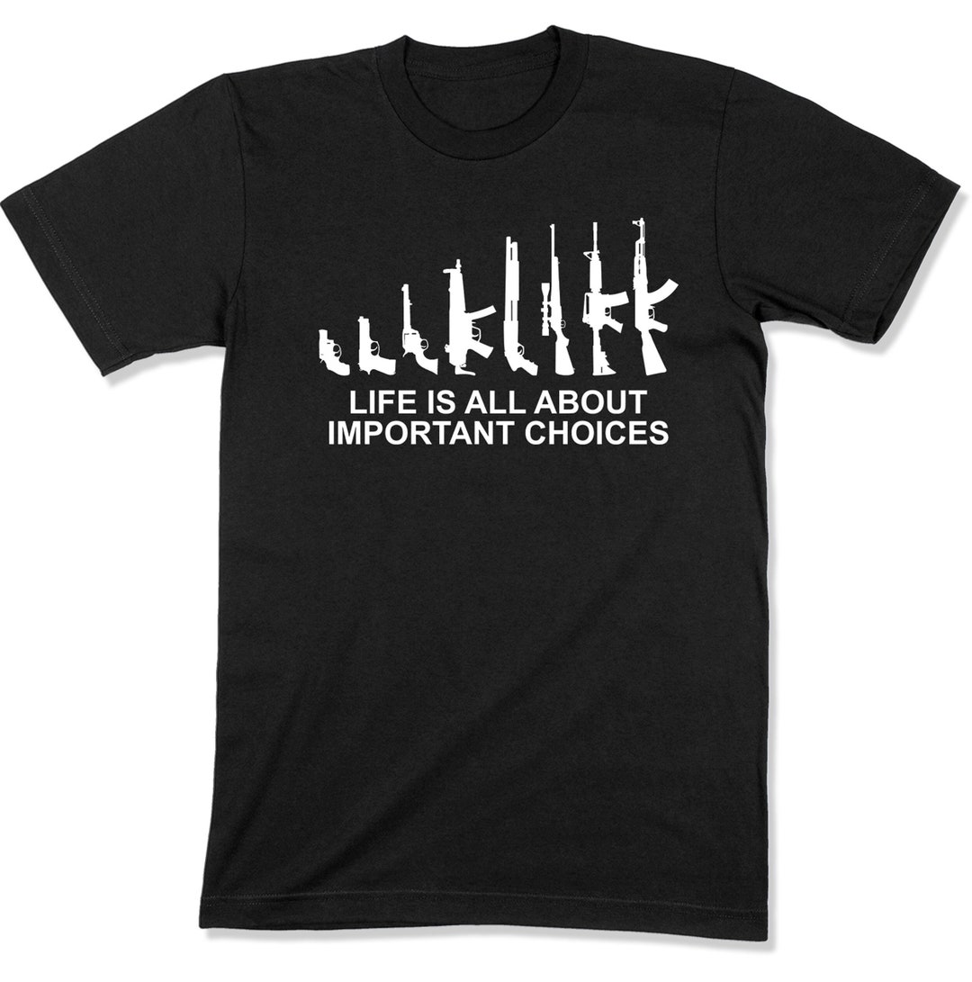 Funny Gun Shirt Gun Lover Gifts for Men Gun Rights T Shirt Pro Gun ...