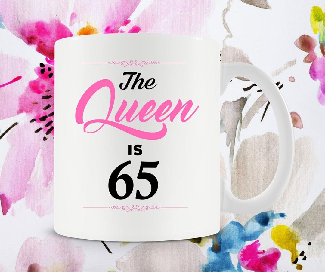 65th Birthday Mug Best Coffee Cups 65th Birthday Gift Ideas for Her 65 ...