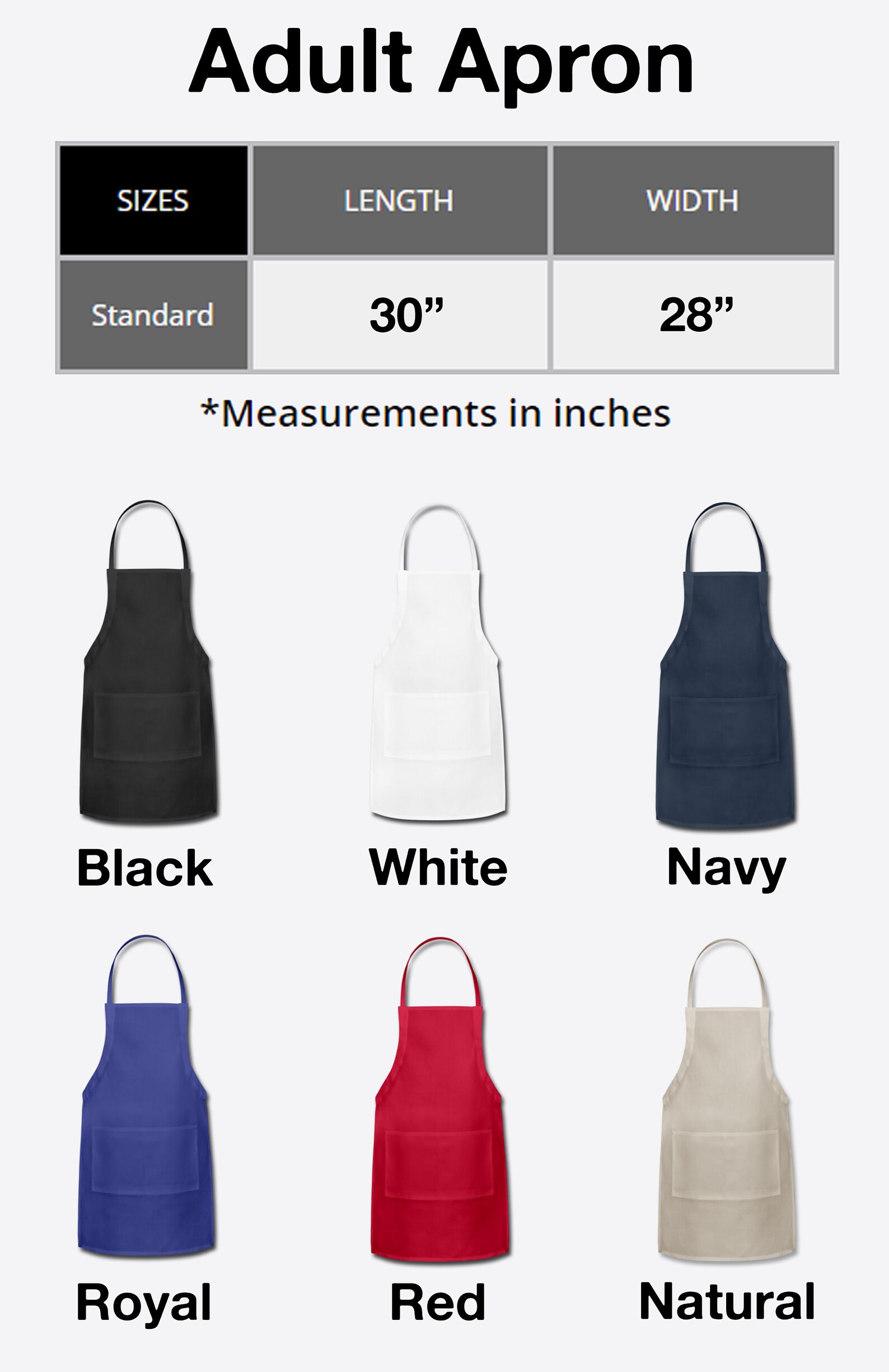 Personalized Apron With Pockets Custom Name Kitchen Apron for - Etsy