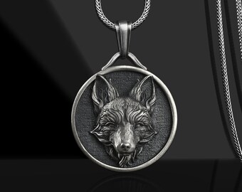 Fox Head Medallion - Etsy