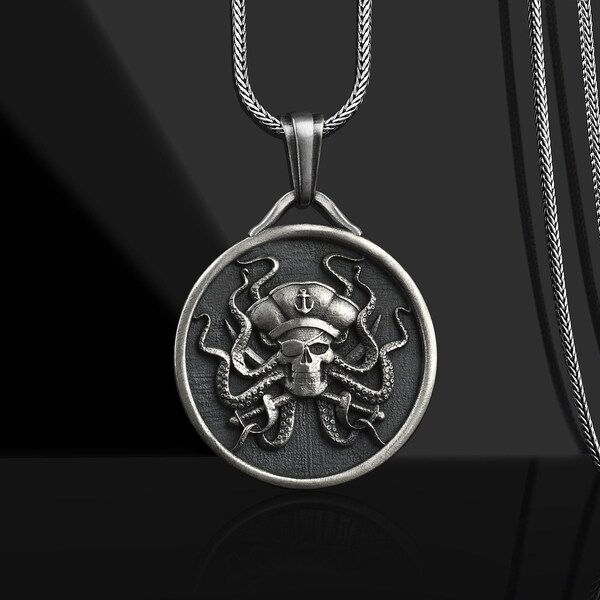 Pirate Octopus - Etsy