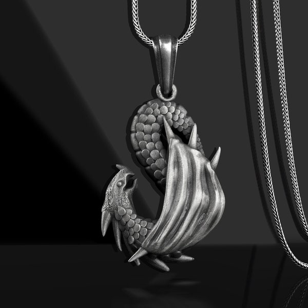 Monster Necklace - Etsy