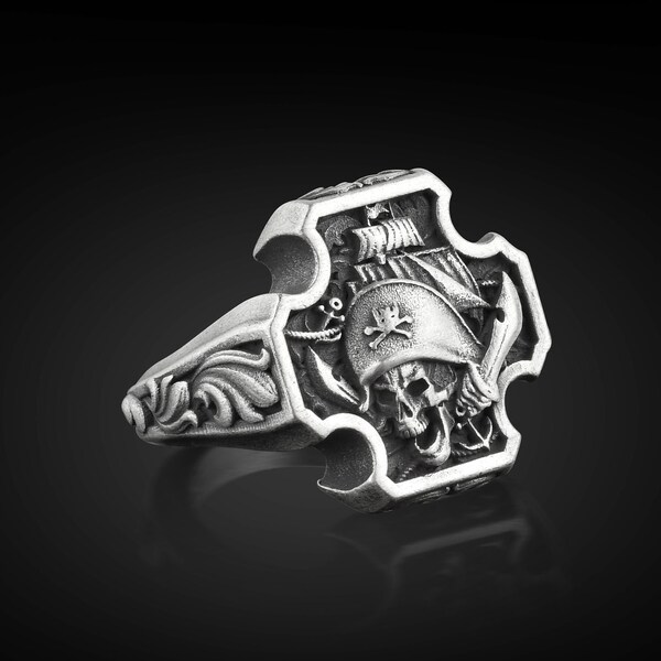 Pirate Ring - Etsy