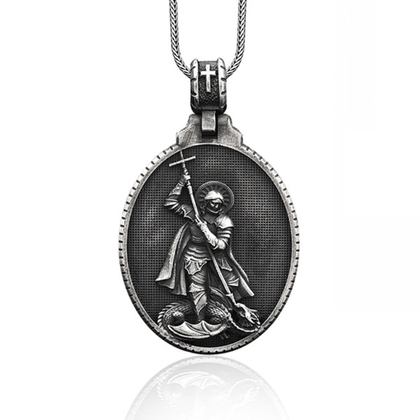 St George Pendant - Etsy