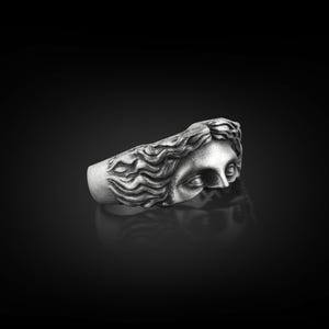 Aphrodite Eyes One of A Kind Ring, Goddess Venus Ring in Roman Mythology, Ancient Greek Ring in ...
