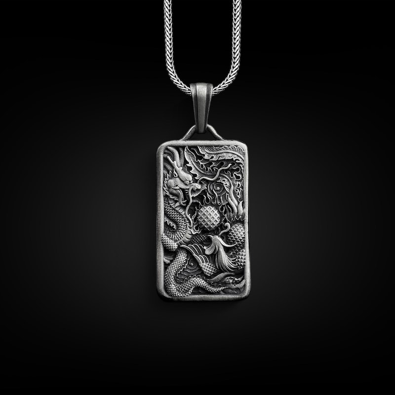 Dragon Pendant - Etsy