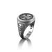 Templar Cross Signet Men Ring, Knight Templar Sterling Silver Ring ...