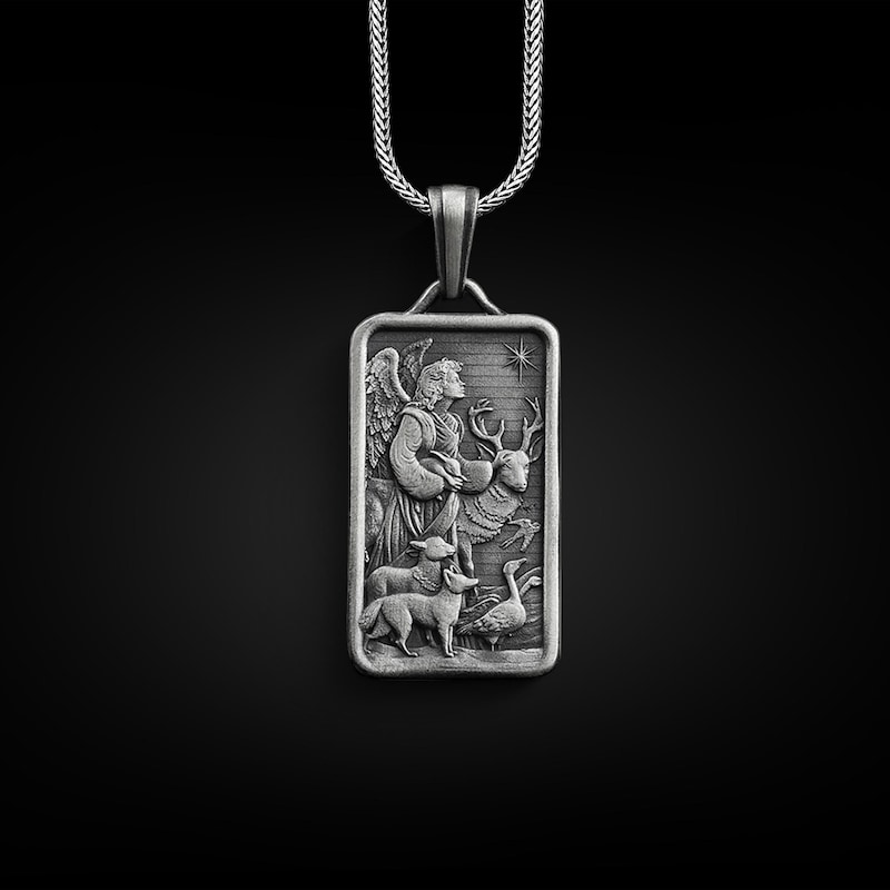 Rectangle Pendant - Etsy