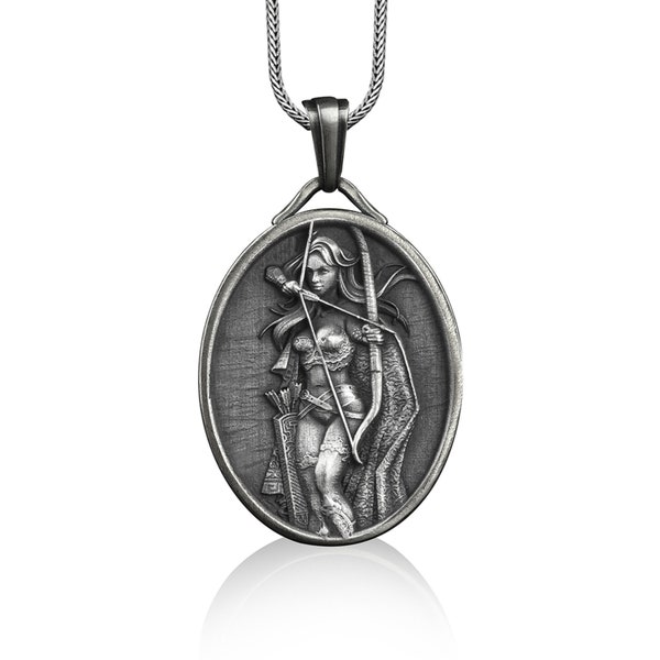 Greek Female Necklace - Etsy