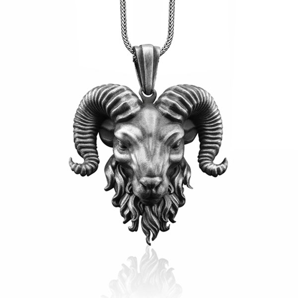 Ram Pendant - Etsy