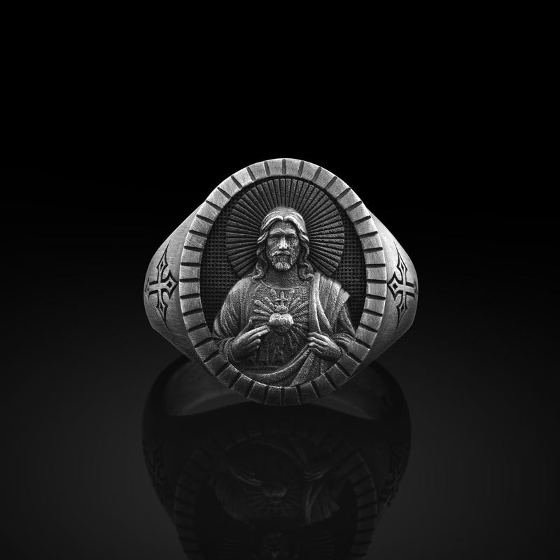 Jesus Ring - Etsy