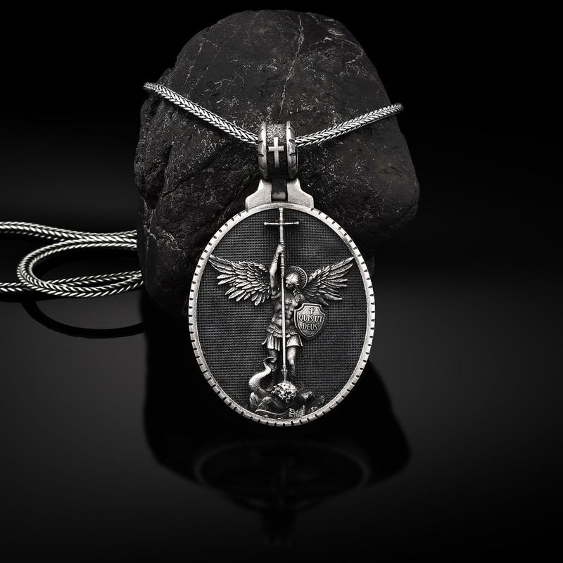 Mens Silver Army Pendants - Etsy