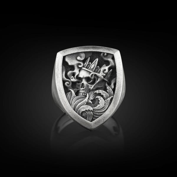 Punk Rings for Men - Etsy