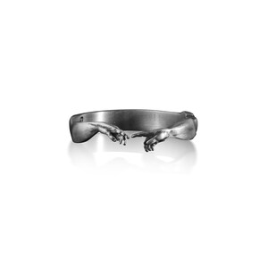 Adjustable Creation of Adam Ring Book of Genesis Ring in Sterling ...
