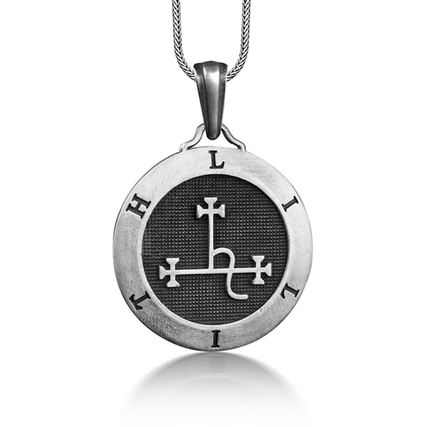 Lilith Silver Sigil for Men - Etsy