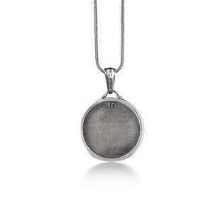 YHWH Tetragrammaton Necklace for Men, Hebrew Necklace in Silver, Jewish ...