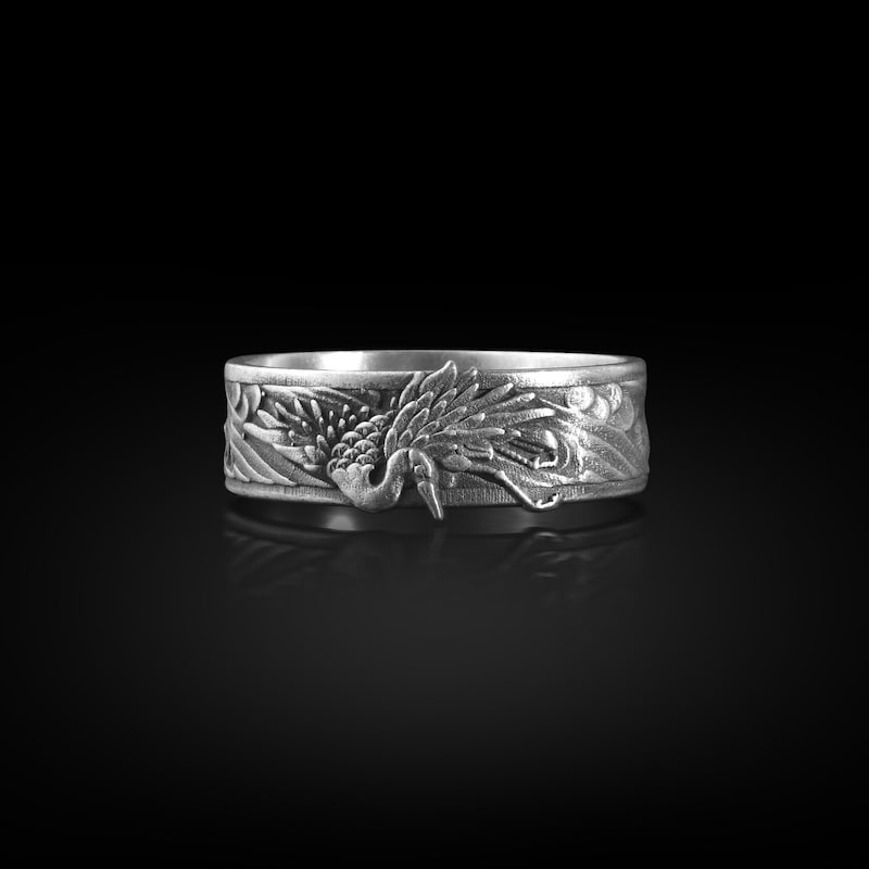Crane Promise Rings - Etsy