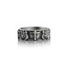 St Michael Oxidized Silver Mens Ring, Archangel Saint Michael Faith ...