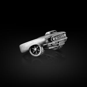 Mustang Men Ring, Classic American Muscle Car Ring, 1970 Mustang Ring ...
