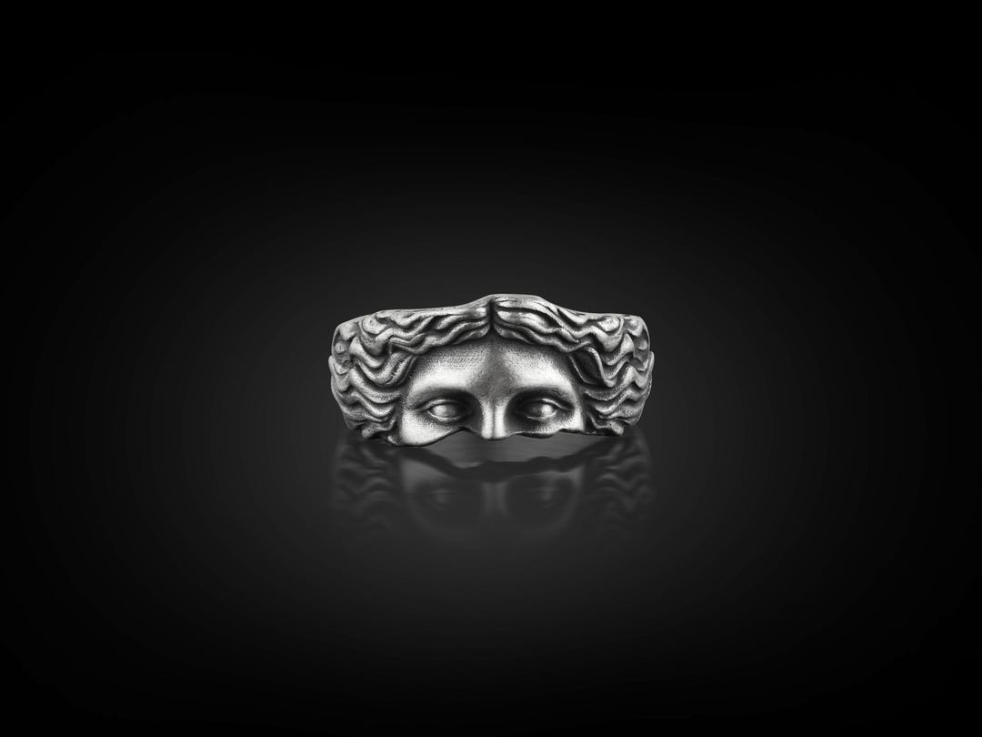 Aphrodite Eyes One of A Kind Ring, Goddess Venus Ring in Roman Mythology, Ancient Greek Ring in ...