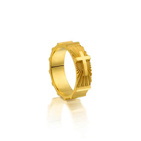 Mens Gold Holy Rings - Etsy