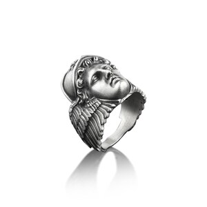 Hermes Herald of Greek Gods Ring, Ancient Greek Mythology Ring for Best ...