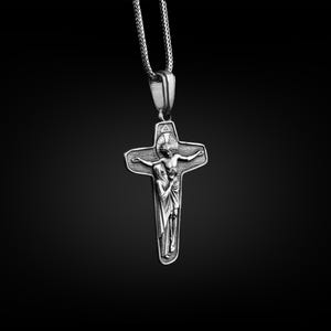 Unity Cross of Schoenstatt Necklace, Jesus and Virgin Mary Crucifix ...