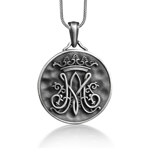 Silver Catholic Symbol Pendant - Etsy