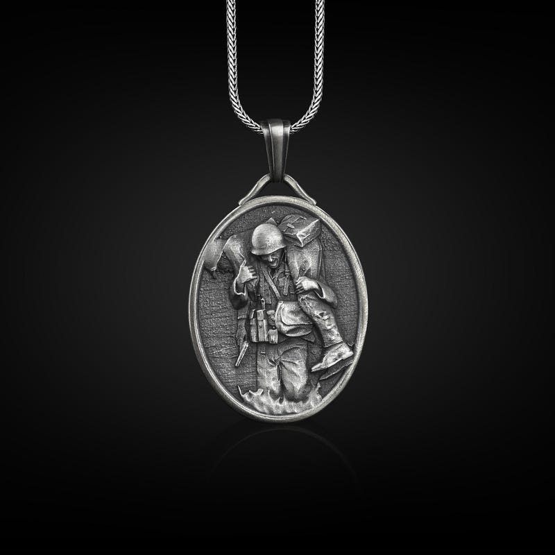 Army Necklace - Etsy