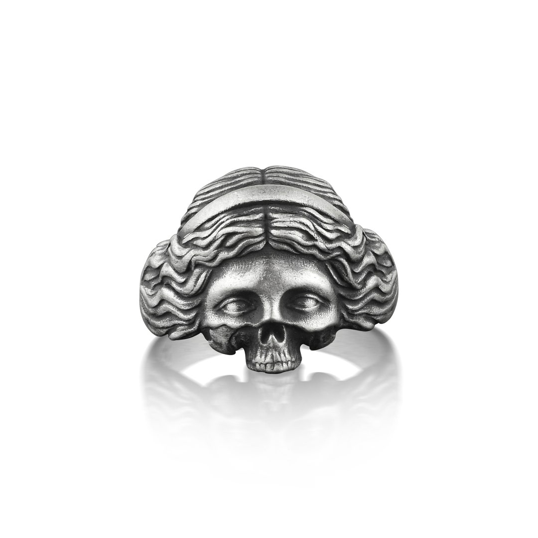 Aphrodite Extraordinary Gothic Ring Greek Mythology Skull - Etsy