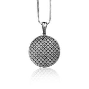 Tree of Life With Wolf Handmade Sterling Silver Charm Necklace ...