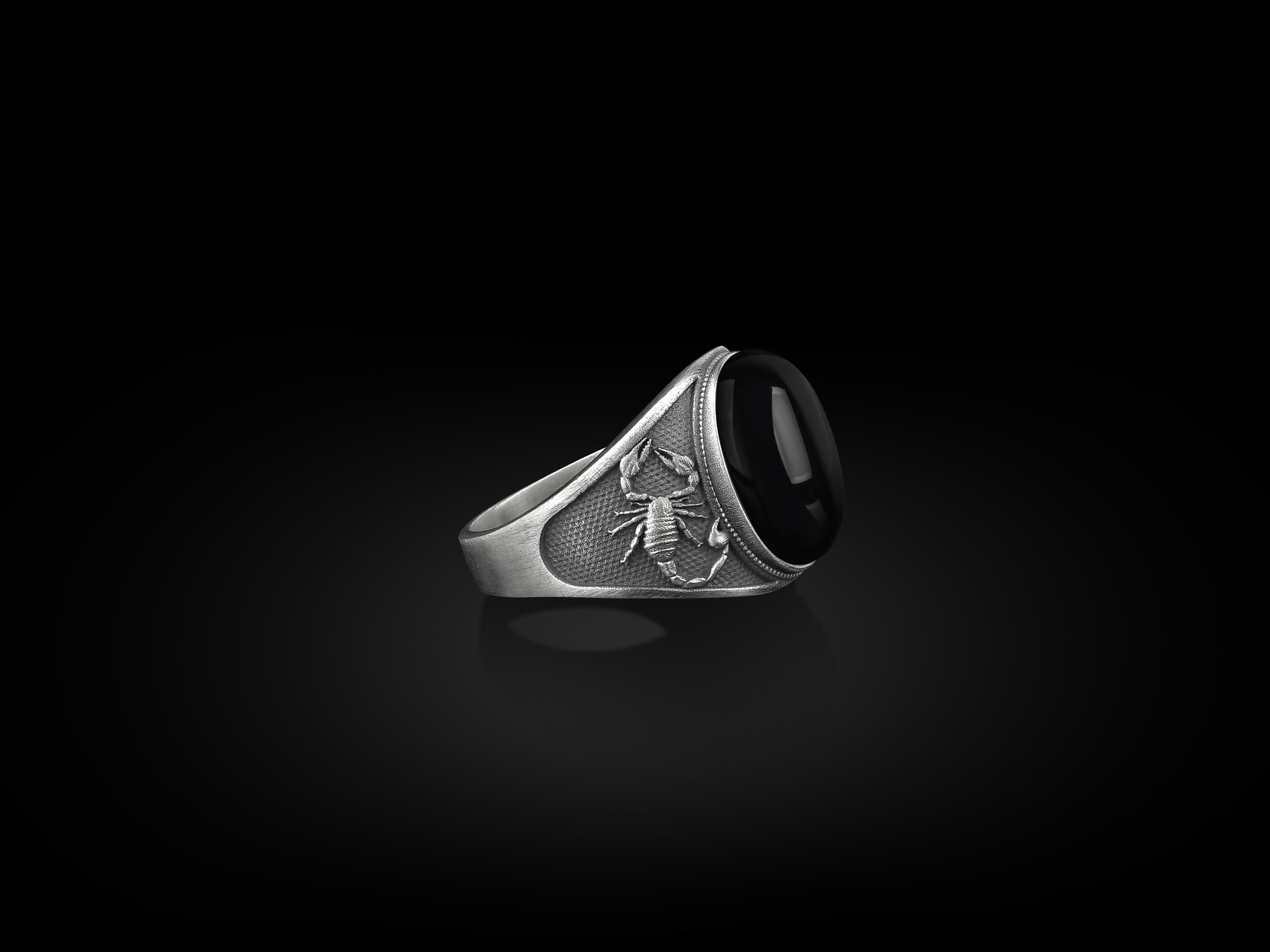 Rings Signet Rings Jewelry Gift Silver Men Ring Husband Silver Gift ...