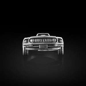 Mustang Men Ring, Classic American Muscle Car Ring, 1970 Mustang Ring ...