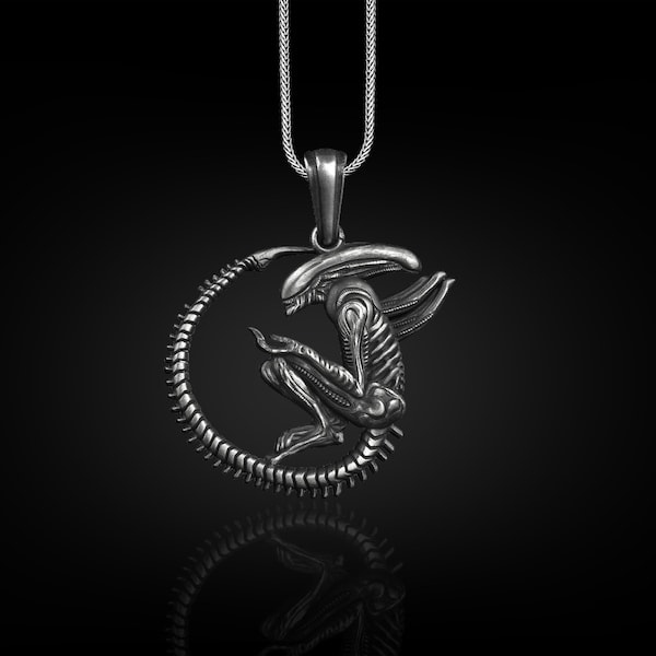 Alien Necklace - Etsy UK