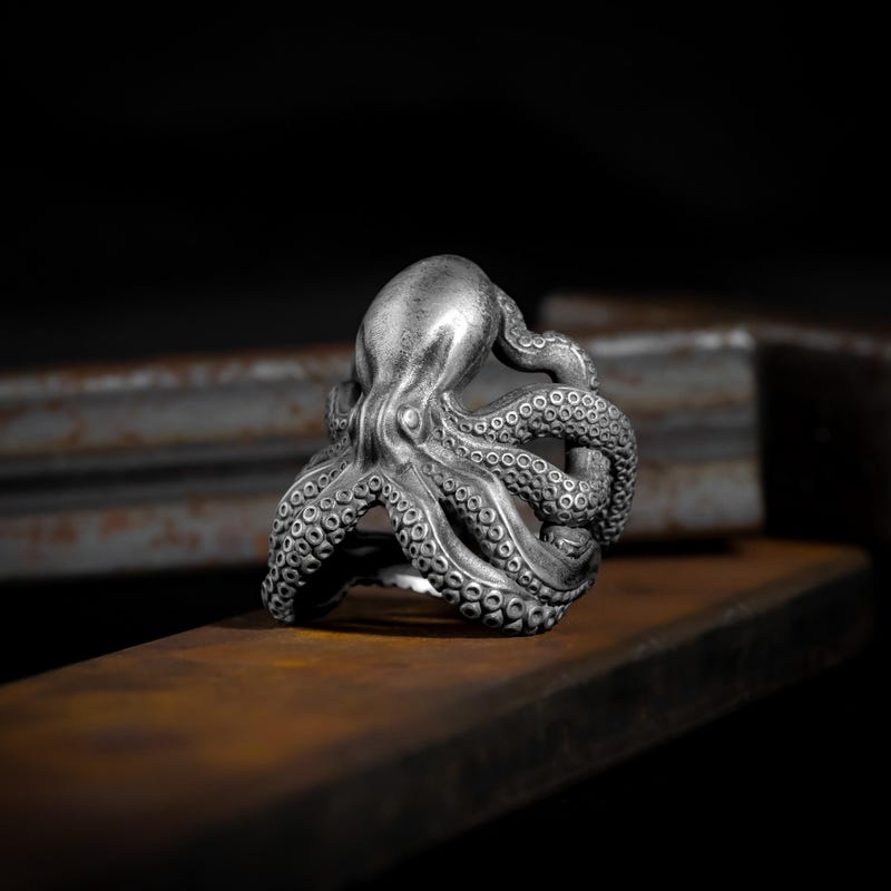 Octopus Ring - Etsy