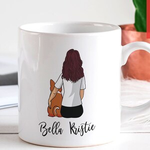 Custom Basenji Mom Mug - Personalized Dog Mama Gift at Mothers Day for ...