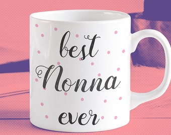Personalized Custom Nonna Established 2018 2019 Mug, Nonna Mug, Nonna ...