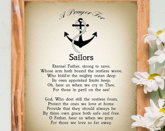 Submariner’s Prayer - Etsy New Zealand
